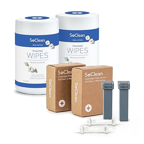 Amazon.com: SoClean Replacement Cartridge Filter Kit 2-Pack with ...