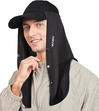Amazon.com: YANIKY Adjustable UV Sun Protection Neck Drape, 2-in-1 ...
