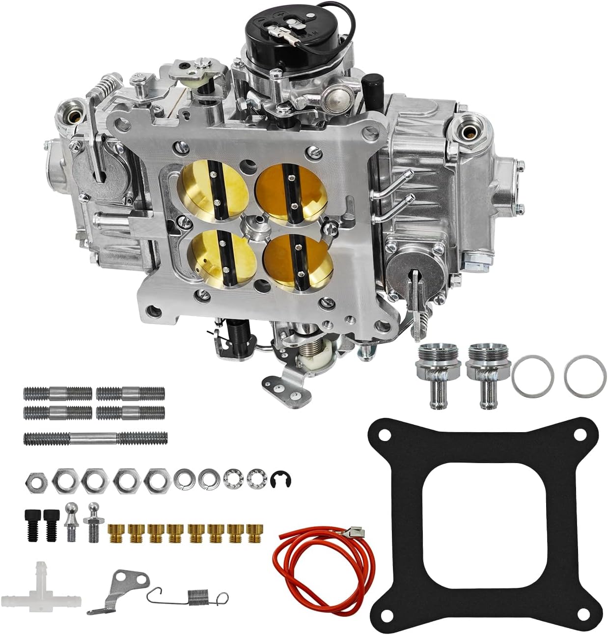 BR-67255 650 CFM Carburetor 4 Barrel 4150 Model Quick Fuel Double ...