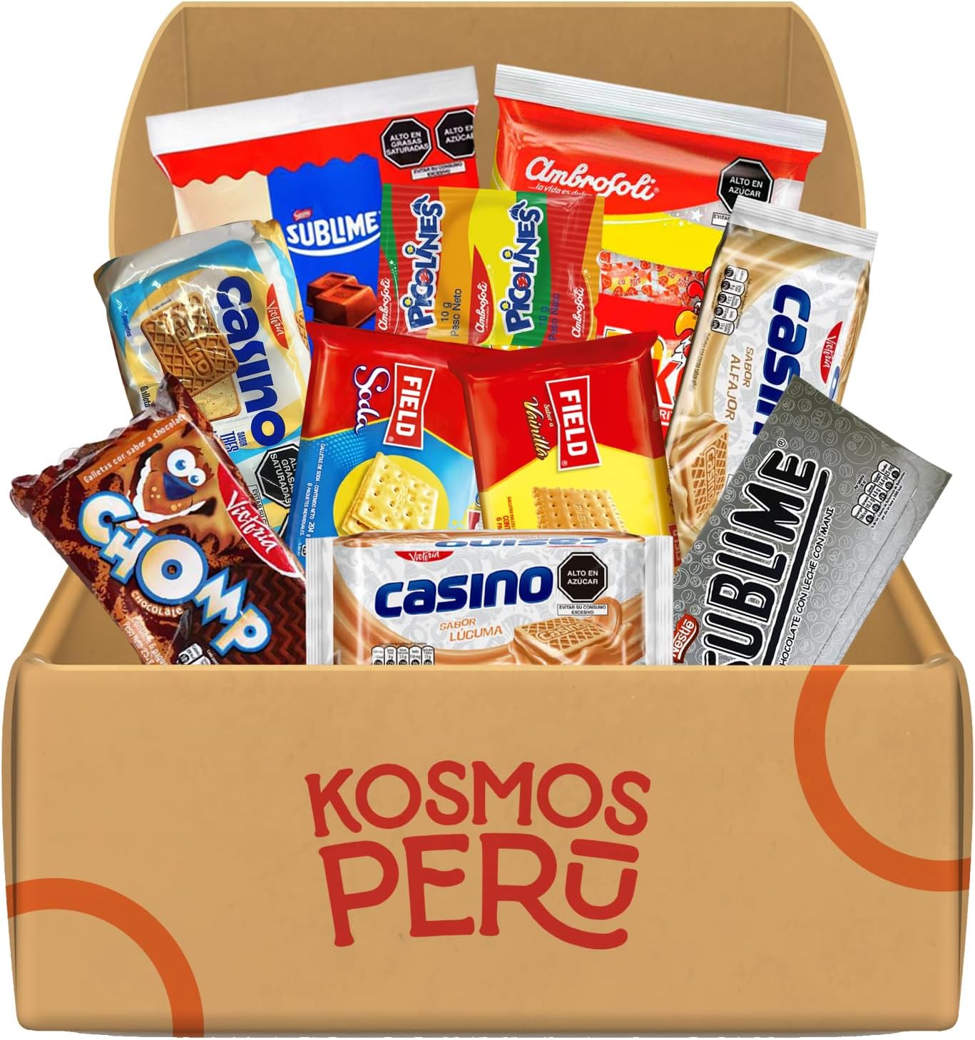 Amazon.com : Sublime Chocolate Peru Con Leche Y Mani/chocolate with ...