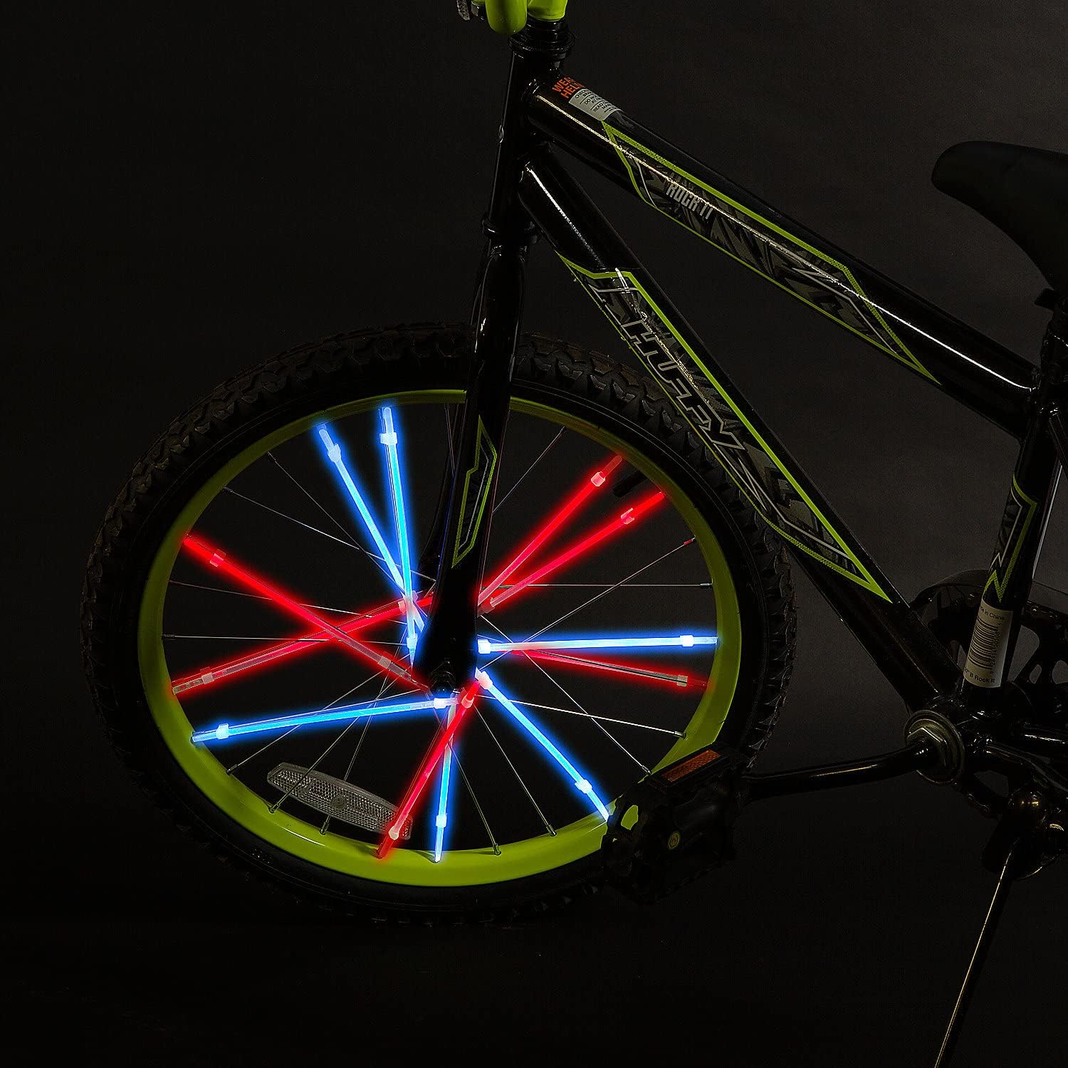 Amazon.com: Fun Express Patriotic Bicycle Spoke Glow Sticks - 24 Pieces ...