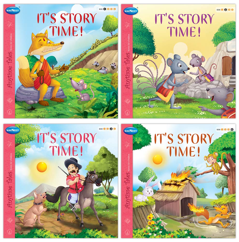 Buy Navneet It's Story Time (Story Books) 1 to 4- Best for building ...