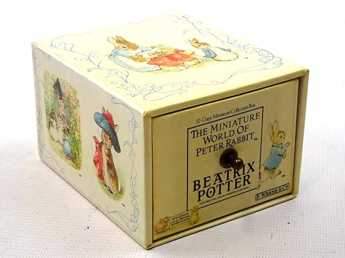 The Miniature World of Peter Rabbit/12 Copy Miniature Collection Box ...