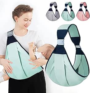 Arabest Baby Sling Carrier,Adjustable Baby Holder Carrier,Baby Half ...