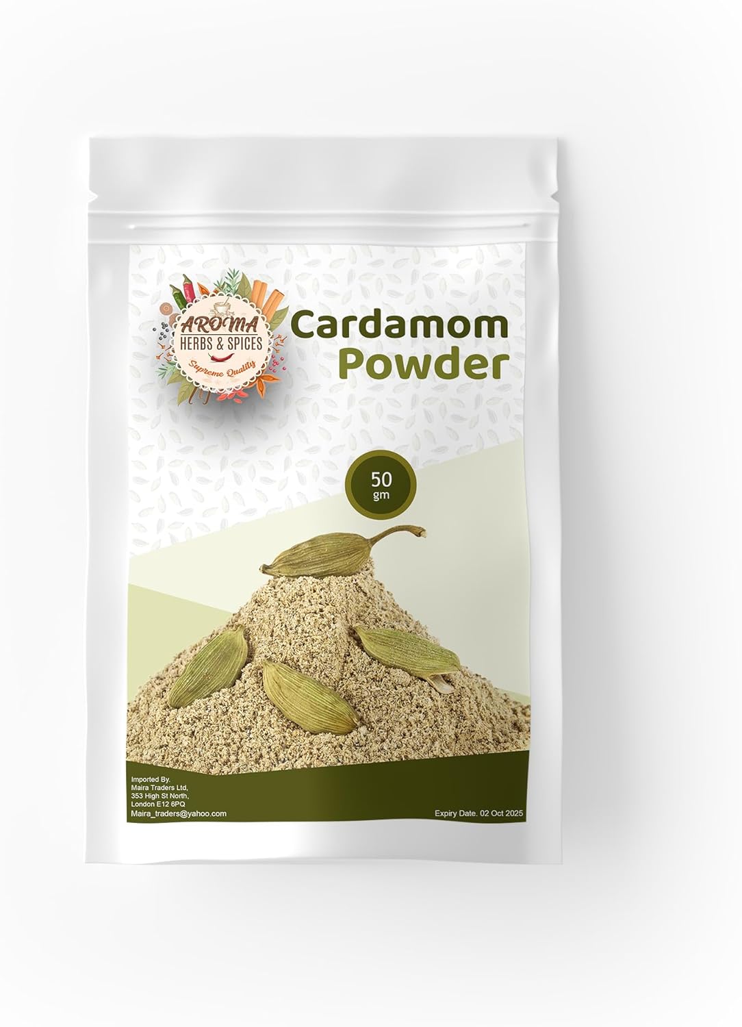 Cardamom Powder | Ground Elaichi | 100% Natural Flavor Enhancer ...