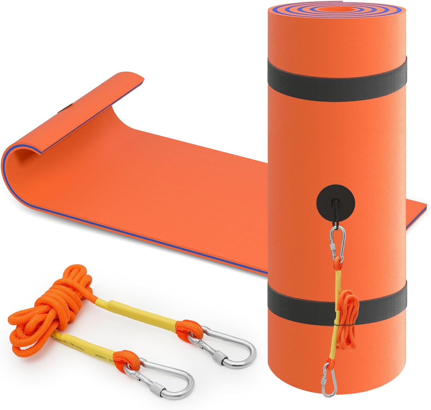 Amazon.com: MADOG 7 x 3 Ft Outdoor Floating Water Mat for Adult Beach ...