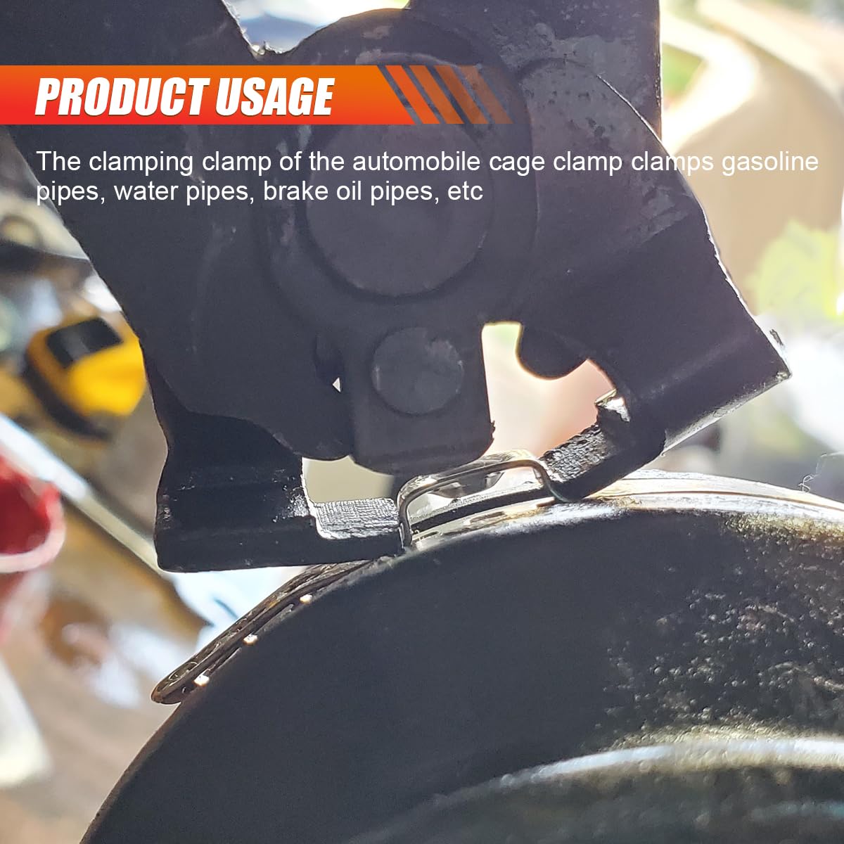 Snapklik.com : CV Boot Clamp Plier, Ear Type CV Boot Crimp Tool, Carbon ...