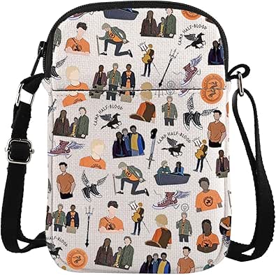 TSOTMO Books Merchandise Crossbody Bag Rick Riordan Gift PJ Gift ...