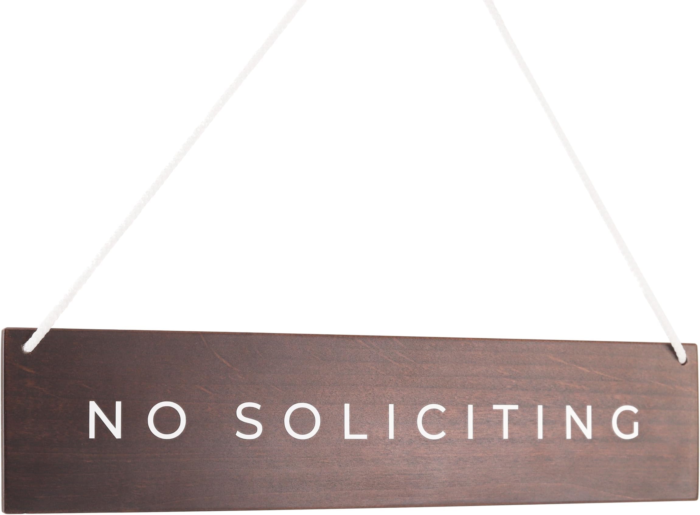Amazon.com: Maoerzai No Soliciting Sign for House Home Door, Funny ...