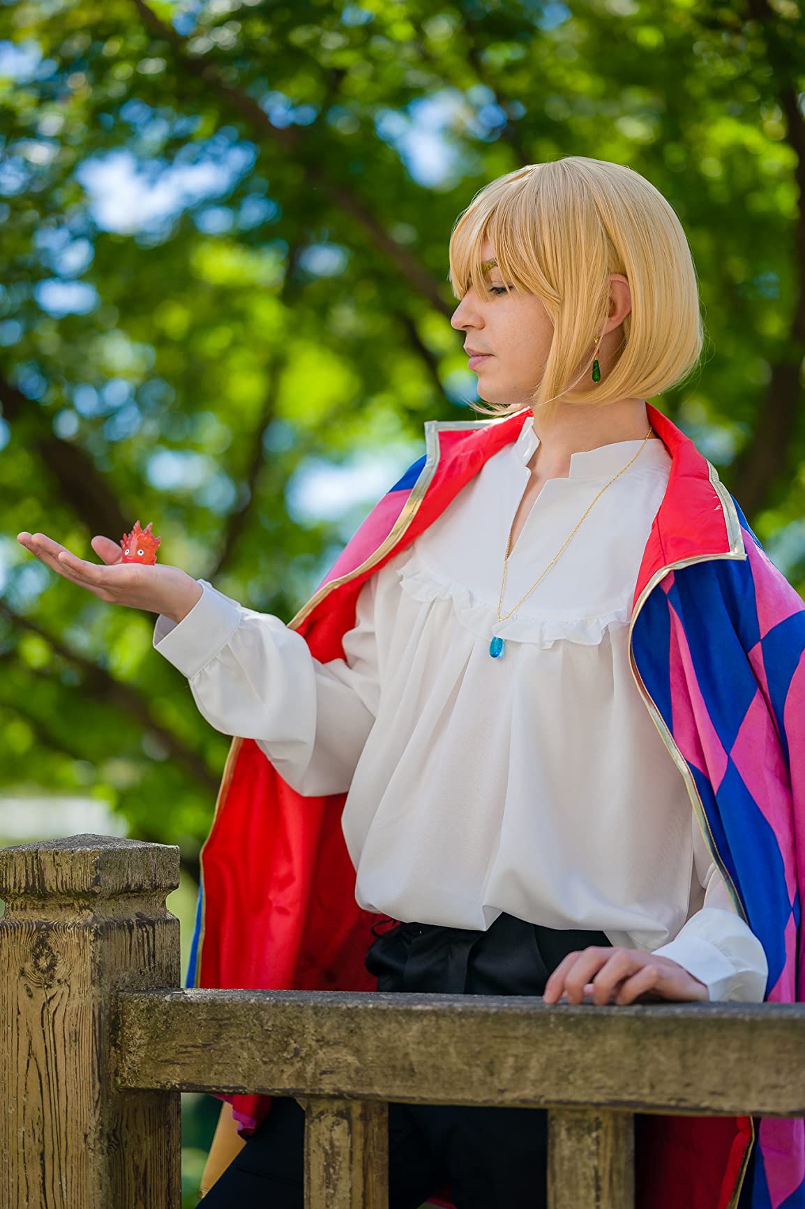 Amazon.co.jp: Miccostumes Men's Anime Protagonist Cosplay Costume : Hobbies