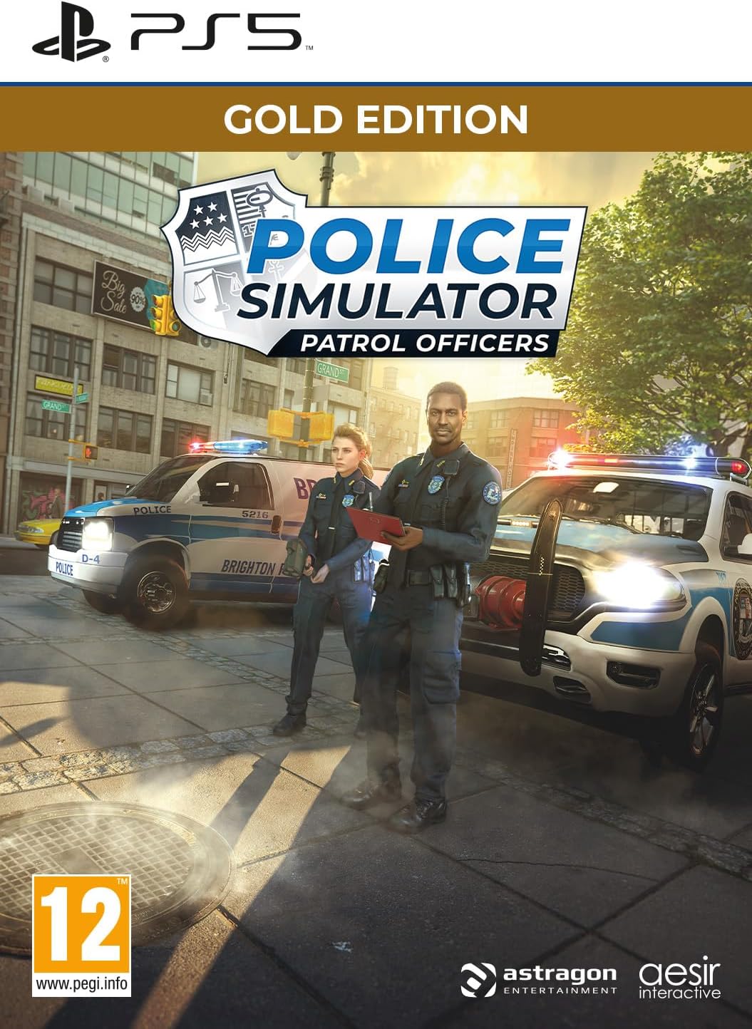 Police Simulator: Patrol Officers - Gold Edition - PS5 : Amazon.co.uk ...