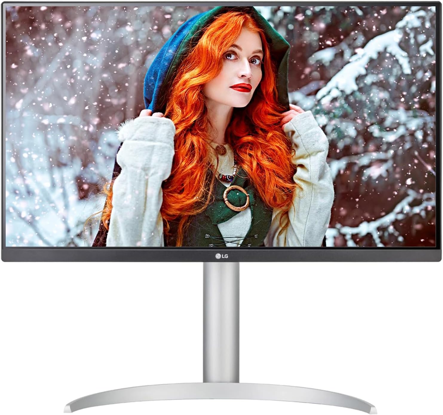 LG 68 Cm (27 Inch) 4K-UHD (3840 x 2160) Pixels HDR 10 Monitor (Design ...