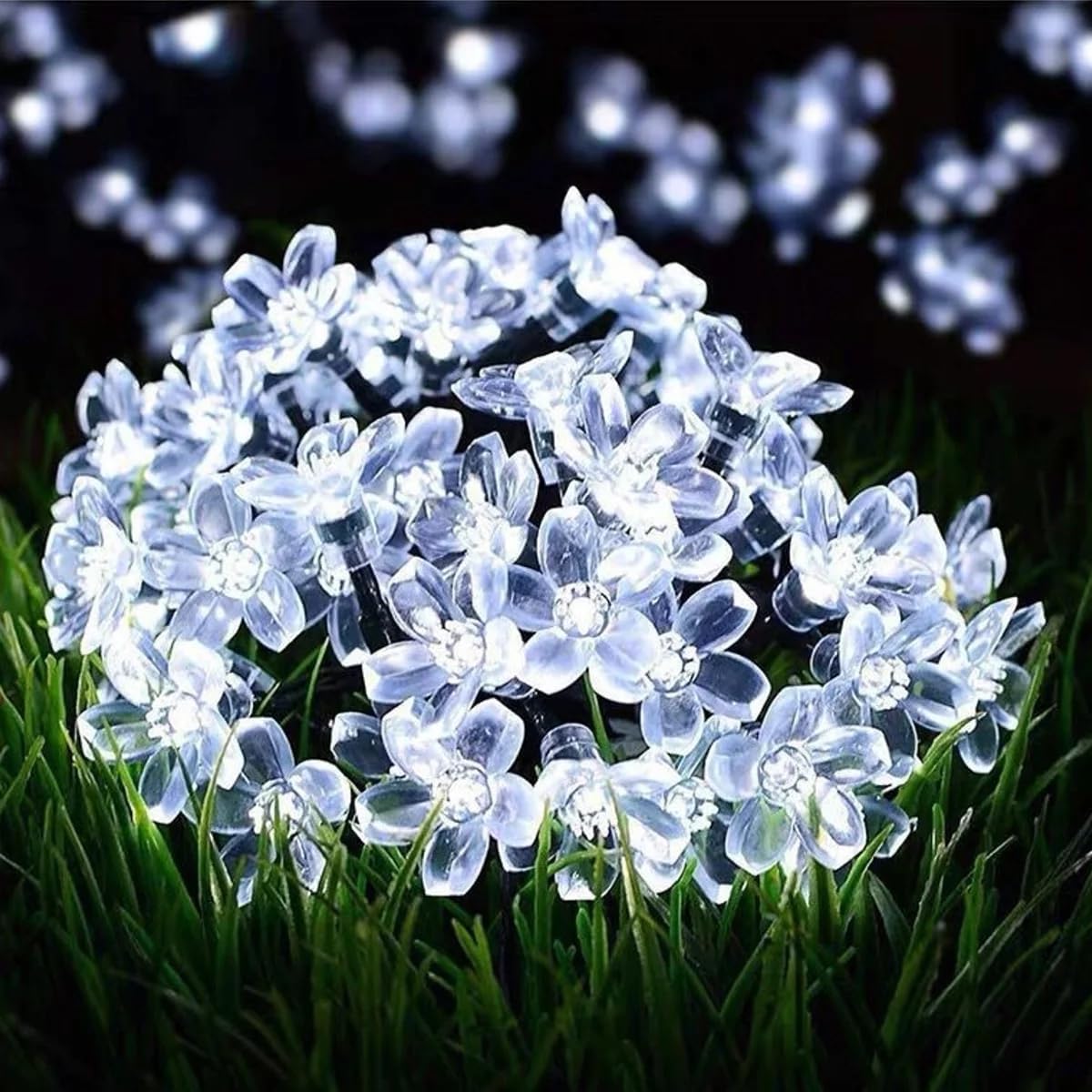 Amazon.com: LIGHTOP Flower Fairy Light Battery Operated Indoor String ...