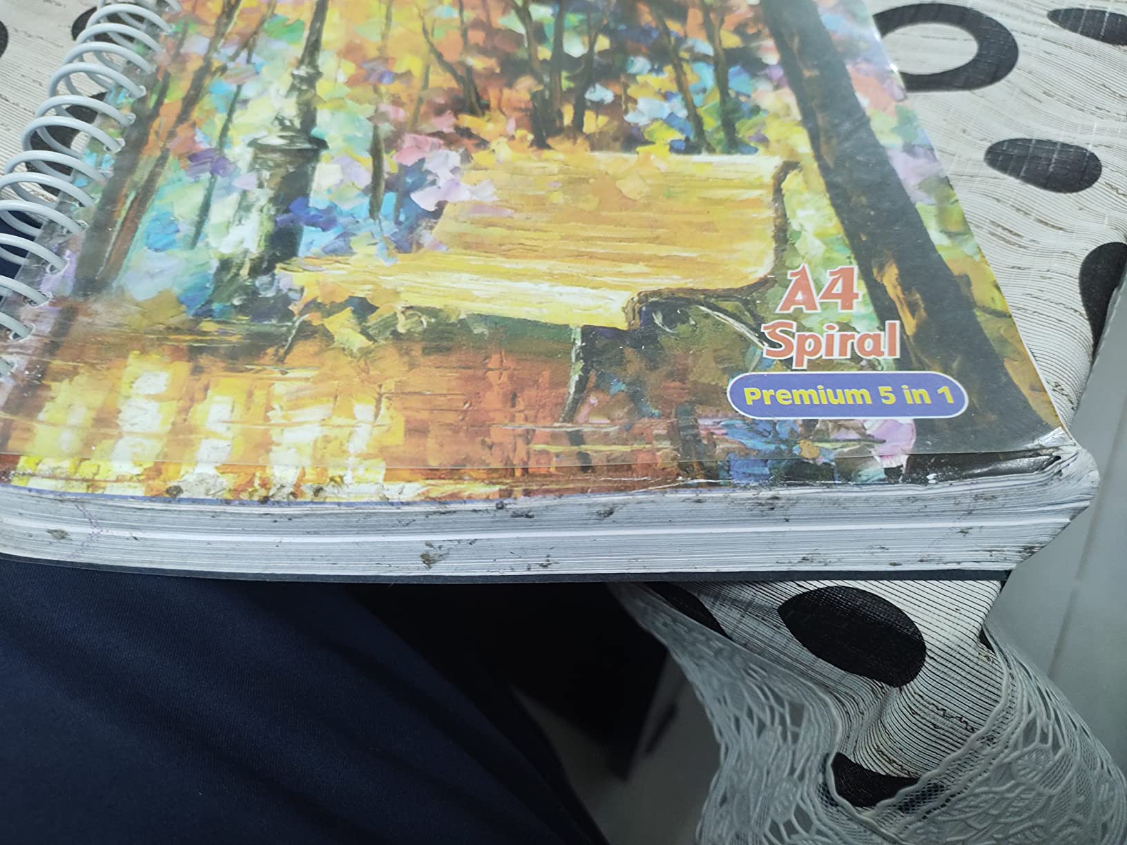 Shivaay Note Books | Premium Spiral A4 Notebook (Pack of 5) | 400 Pages ...