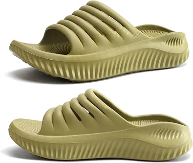 Amazon.com | KuaiLu Womens Recovery Sandals With Comfortable Plantar ...