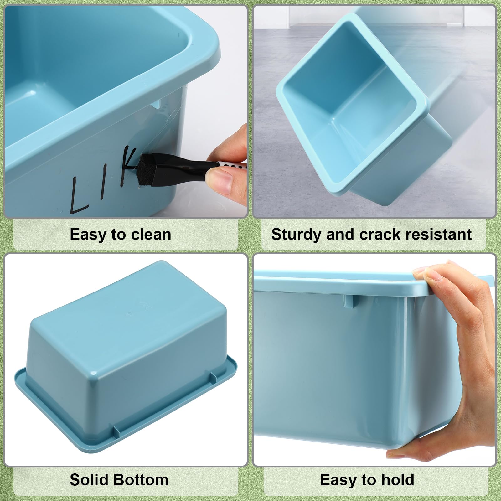Snapklik.com : Thyle Plastic Cubby Bins