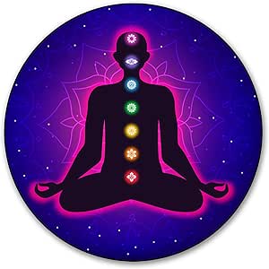 Amazon.com: Chakra Sticker | Yoga Om 7 Chakras Meditation Vinyl Decal ...