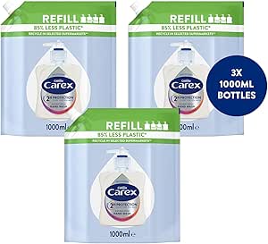 Carex 2 Hour Protection Antibacterial Moisture Hand Wash Refills ...