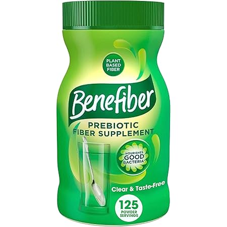Amazon.com: Benefiber Chewable Prebiotic Fiber Supplement Tablets for ...