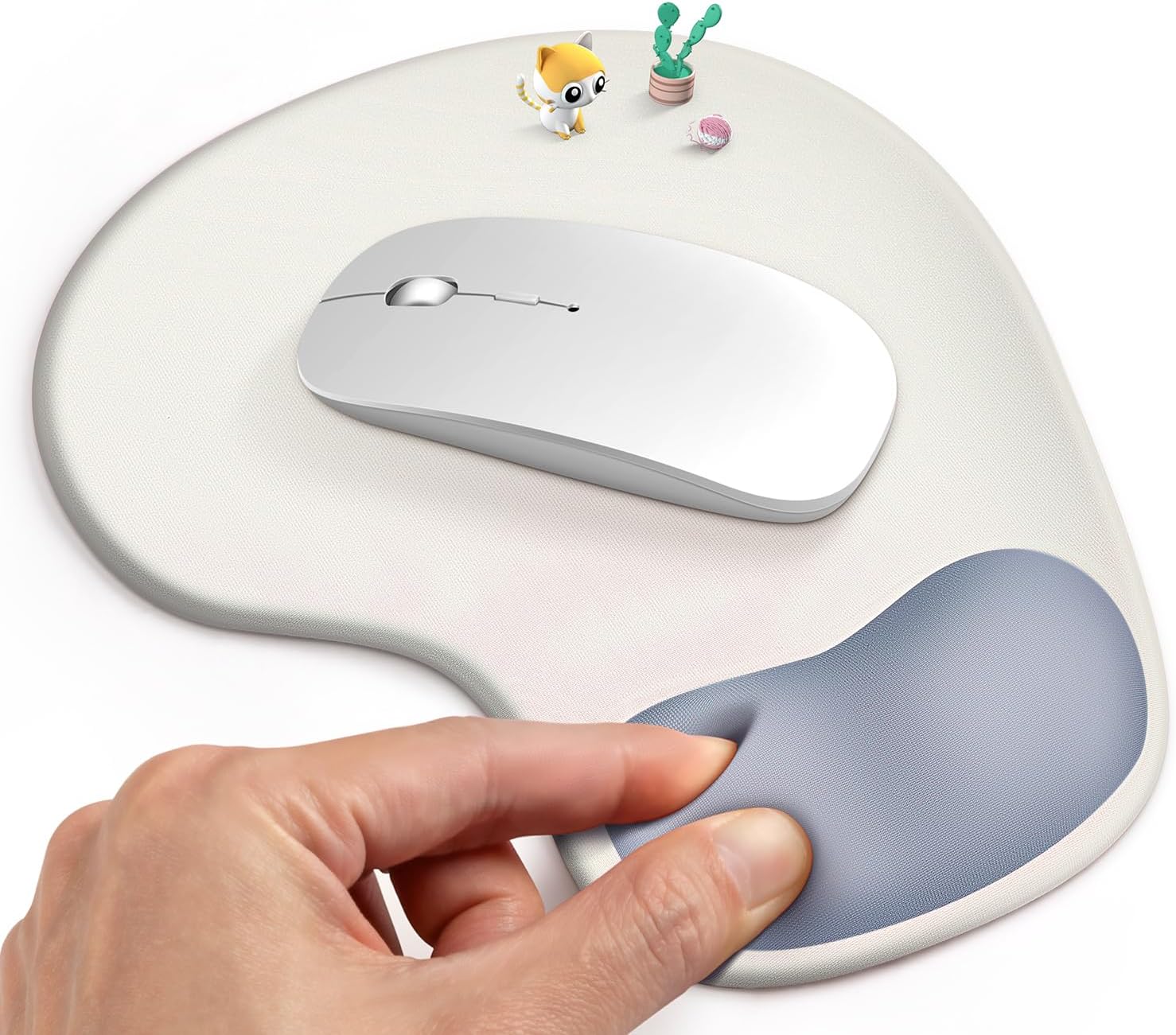 Amazon.com: Soqool Mouse Pad, Ergonomic Mouse Pad with Comfortable Gel ...