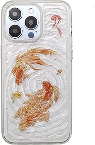Amazon.com: qizjio Handmade Fish Phone Case Summer Beach Aesthetic ...