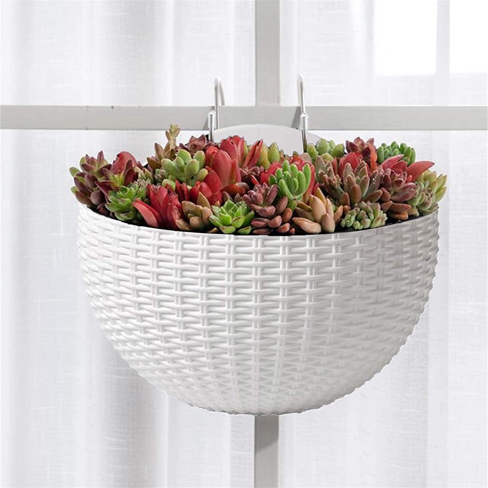 Flat Plastic Wall Planters