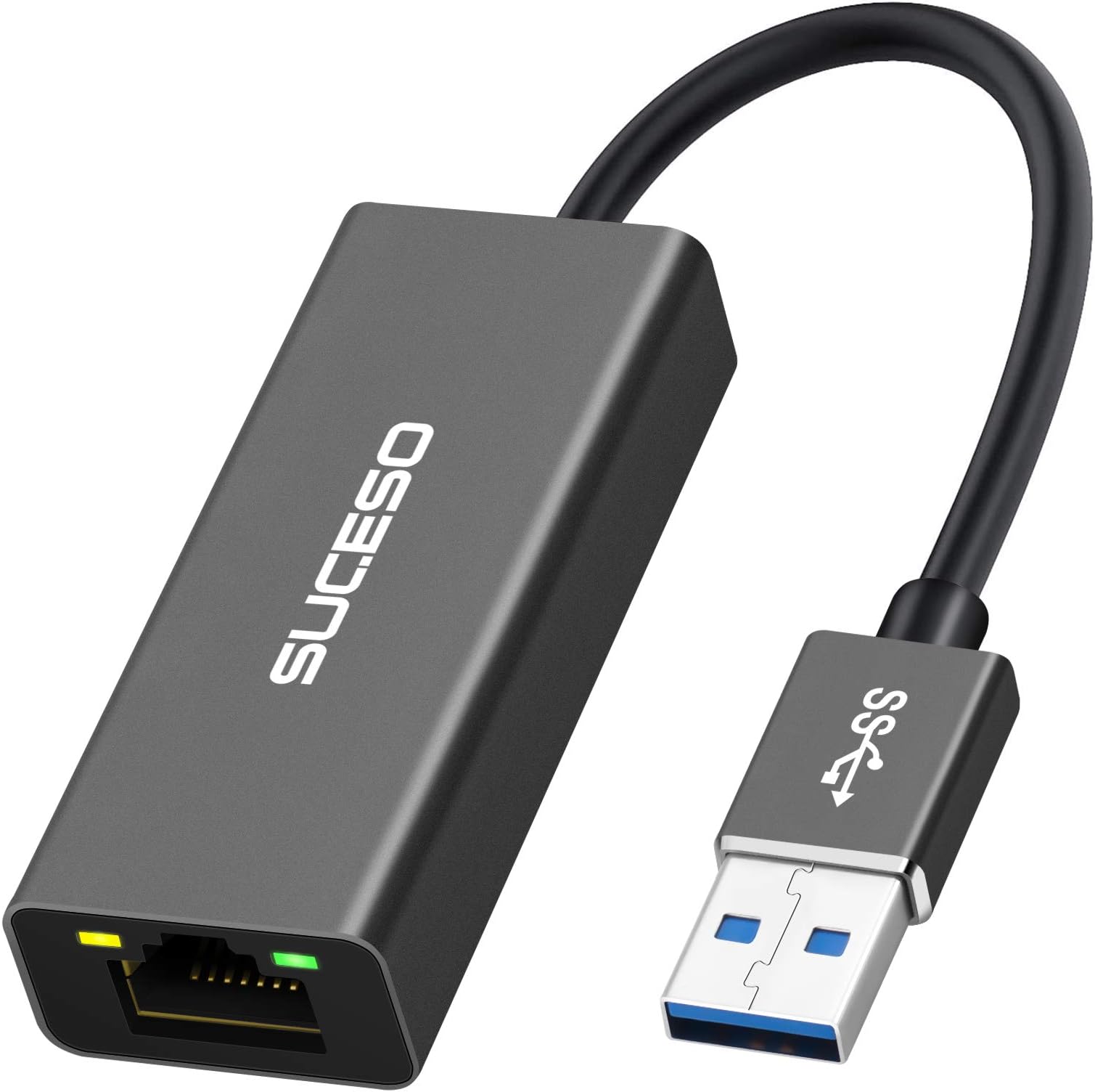 BENFEI Ethernet Adapter, USB 3.0 to RJ45 1000Mbps Gigabit LAN Adapter ...