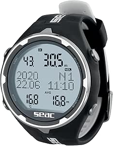 Seac Action, Dive Computer with Scuba and Freediving Mode, Dive Logbook ...