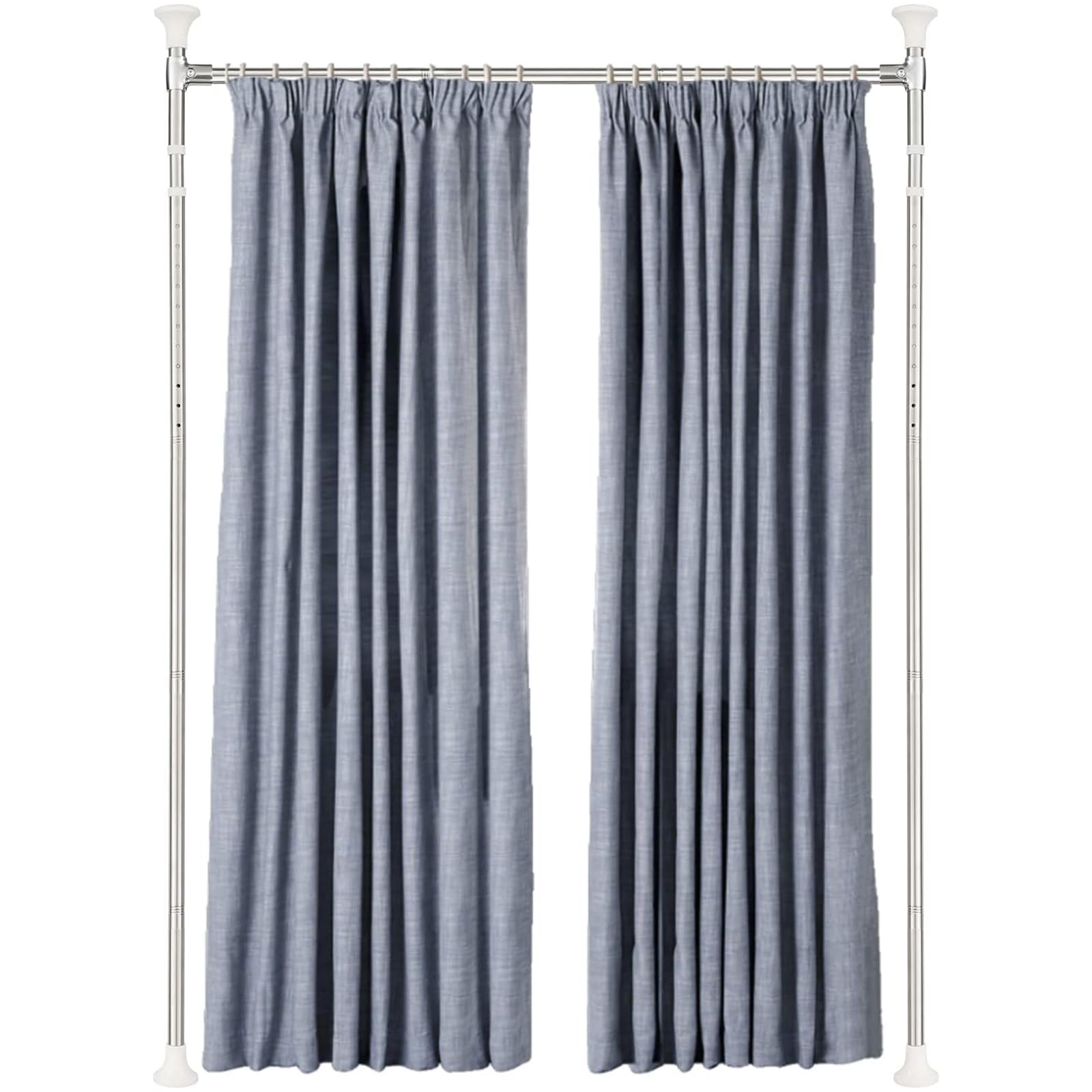 Snapklik.com : Curtain Divider Stand - 48 To 72 Inches Expandable Room ...