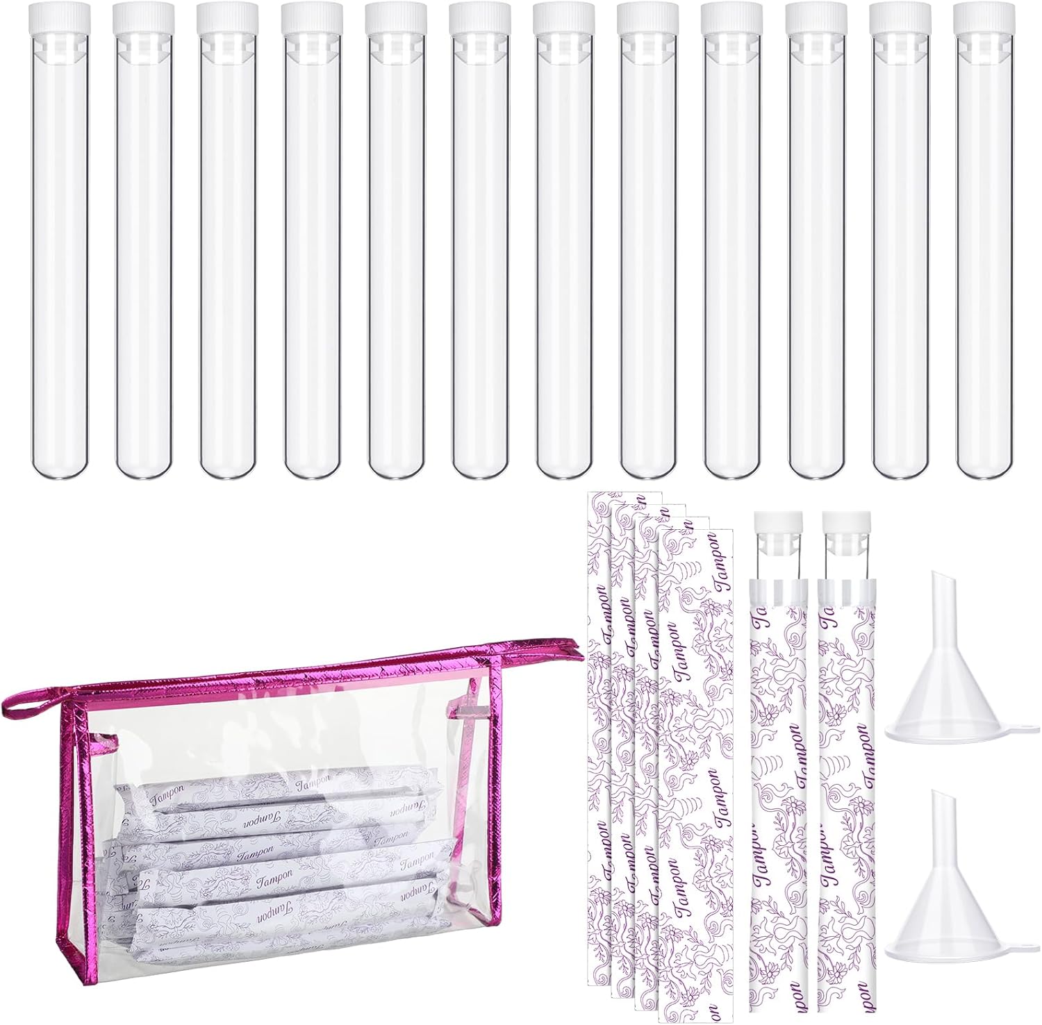 Amazon.com: FoldTier 39 Pcs Tampon Set Includes 12 Reusable Plastic ...