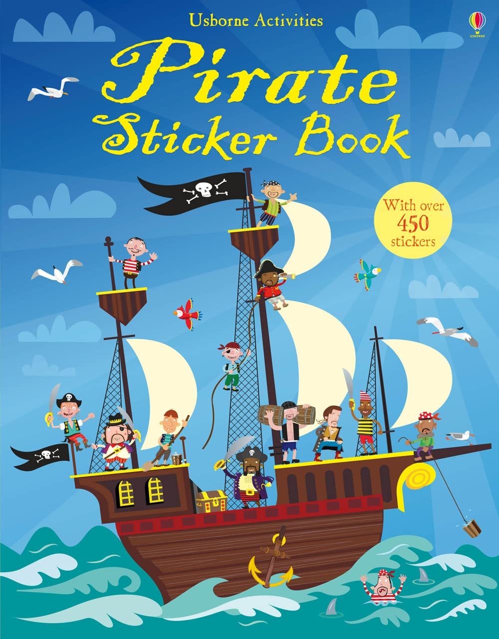 Pirate Sticker Book (Usborne Sticker Books): Amazon.co.uk: Fiona Watt ...