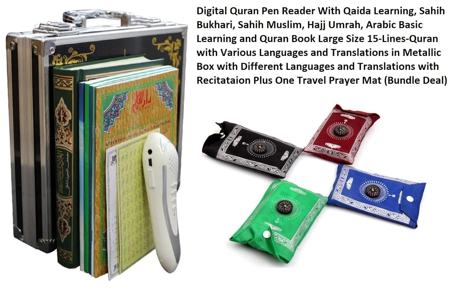 Amazon.com: Quran Point Book Reader Pen Tajweed Quran Digital Pen ...