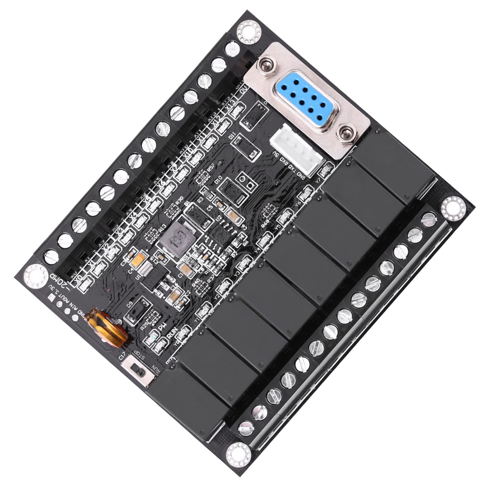 programmable controller, DC 24V PLC controller Regulator Industrial ...