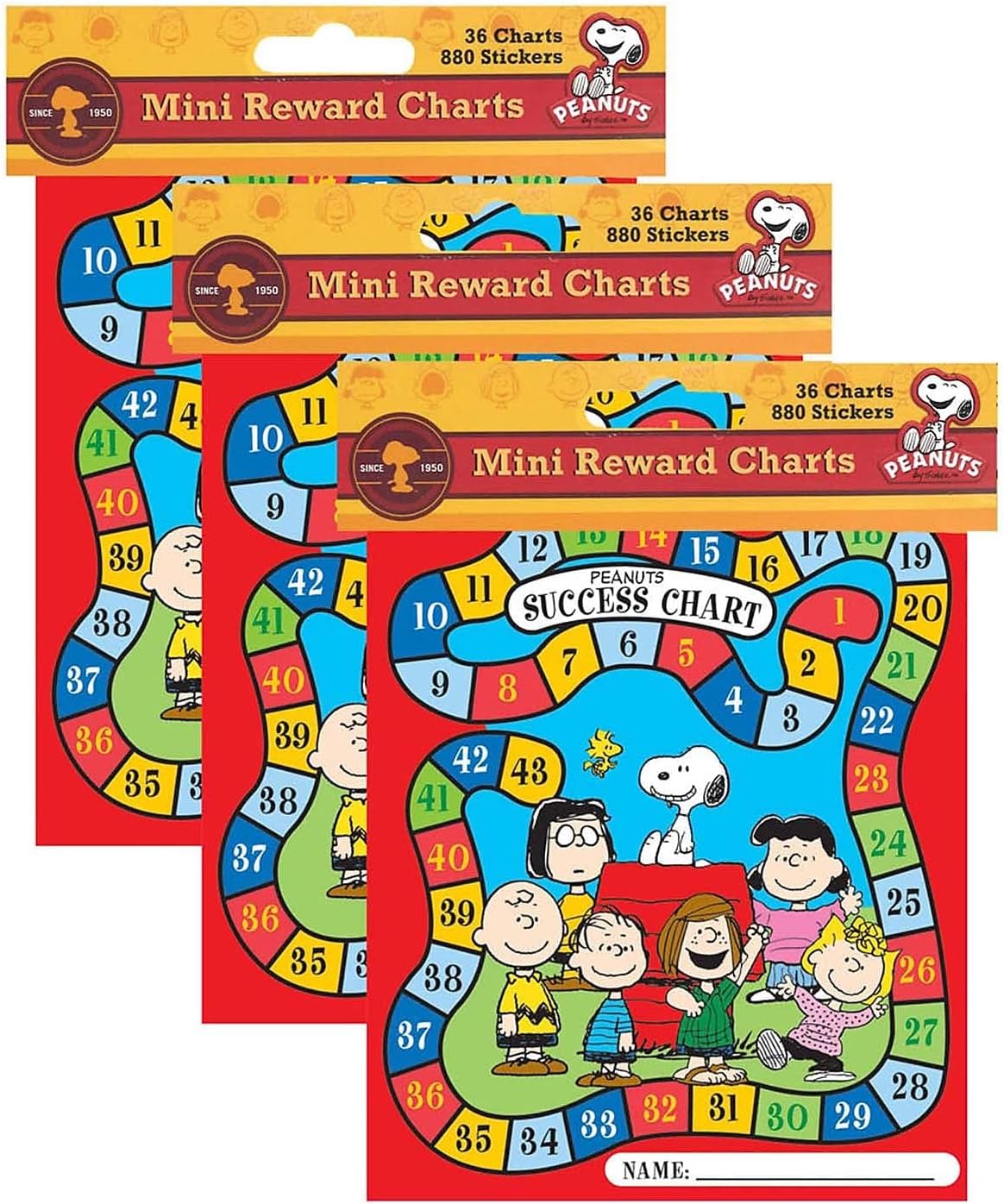 Amazon.com : Eureka Mini Reward Charts with Stickers, 5-inch x 6-inch ...