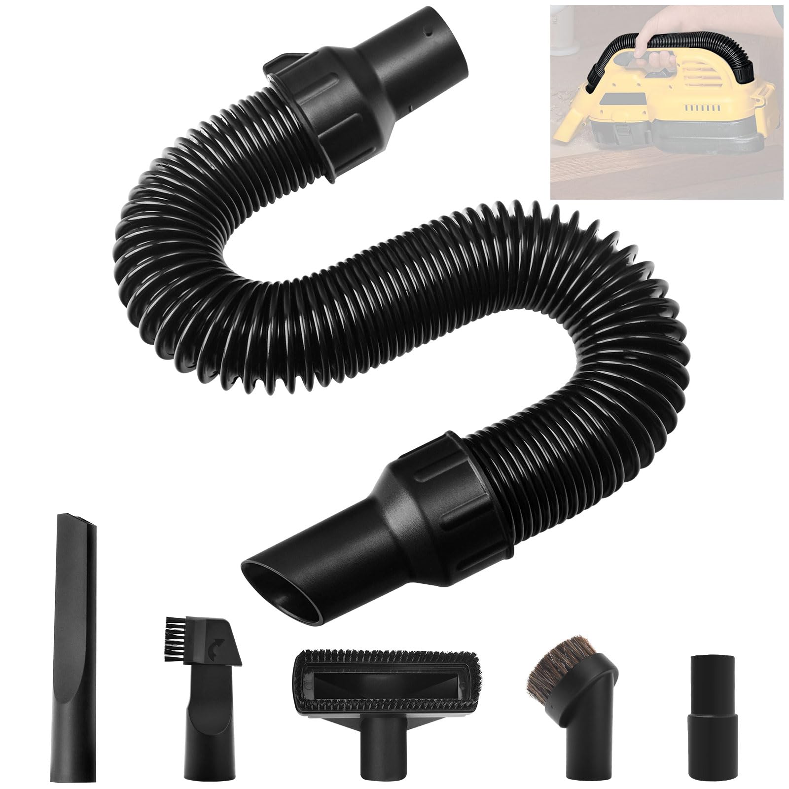 N445803 Replacement Vacuum Hose Assembly for DeWalt DCV517B DCV517M1 ...