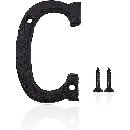 Amazon.com: Iron House Address Numbers and Letters, 3 Inch Vintage Cast ...