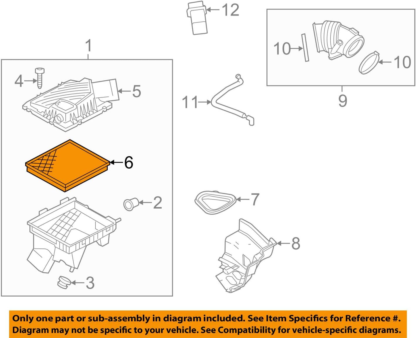 Amazon.com: General Motors 22753242, Air Filter : Automotive