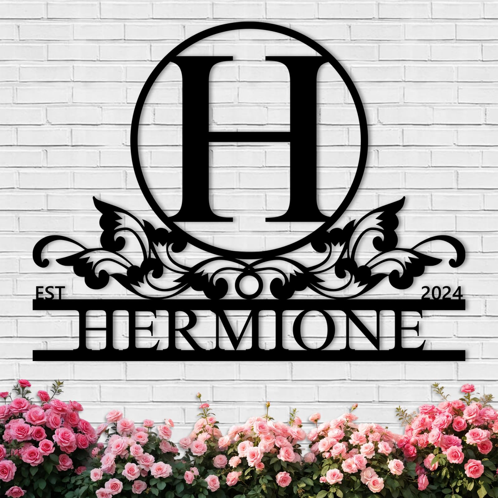 Amazon.com: Personalized Metal Signs - Custom Metal Last Name Sign ...