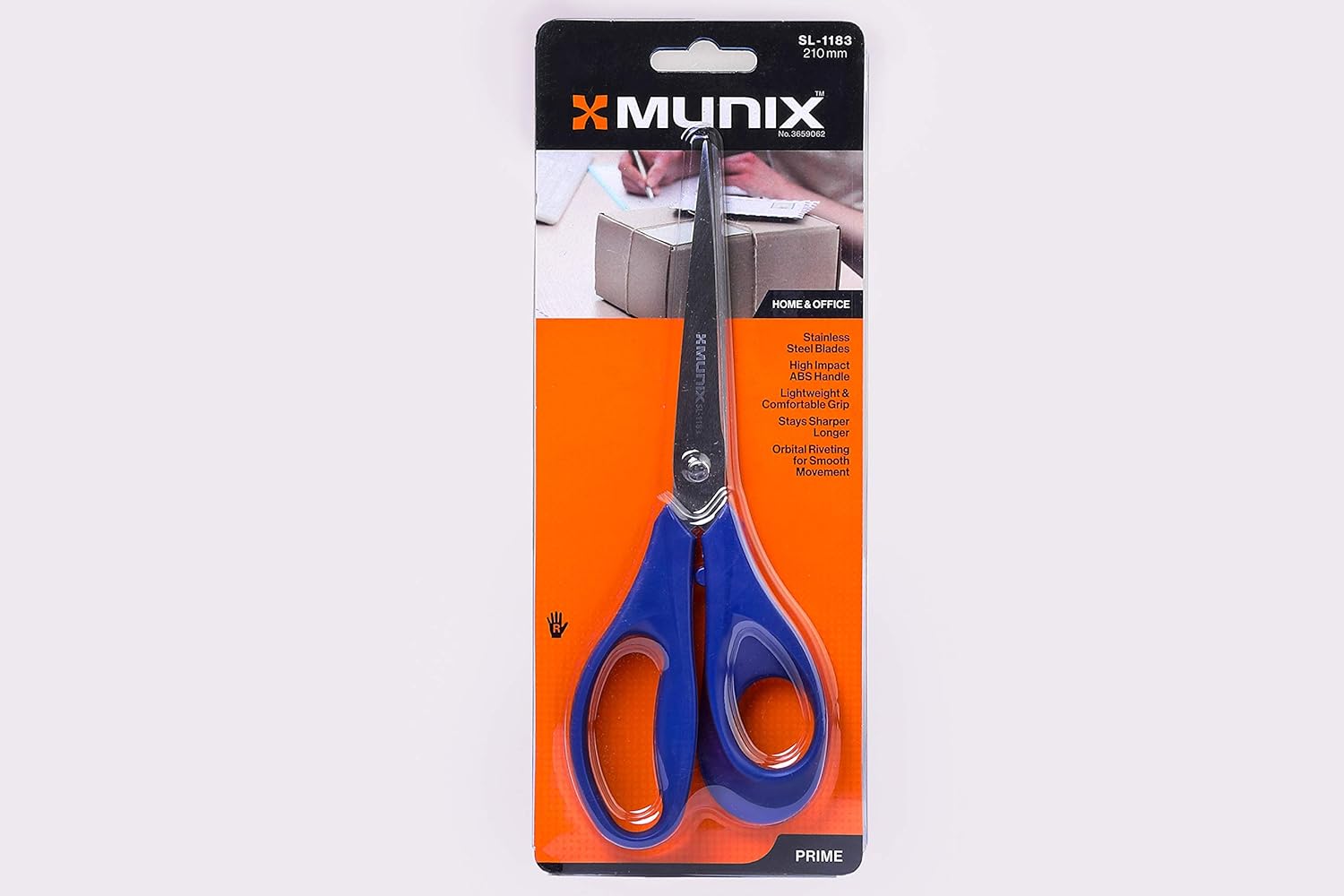 Munix SL-1183 210 mm / 8.2" Stainless Steel Scissors | Pointed Tip with ...