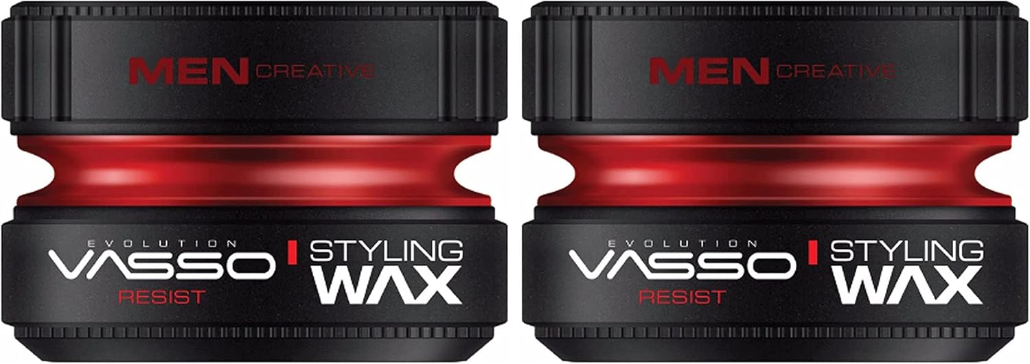 Vasso Evolution Men Creative hair Styling Wax Resist 150ml 2 PCS ...