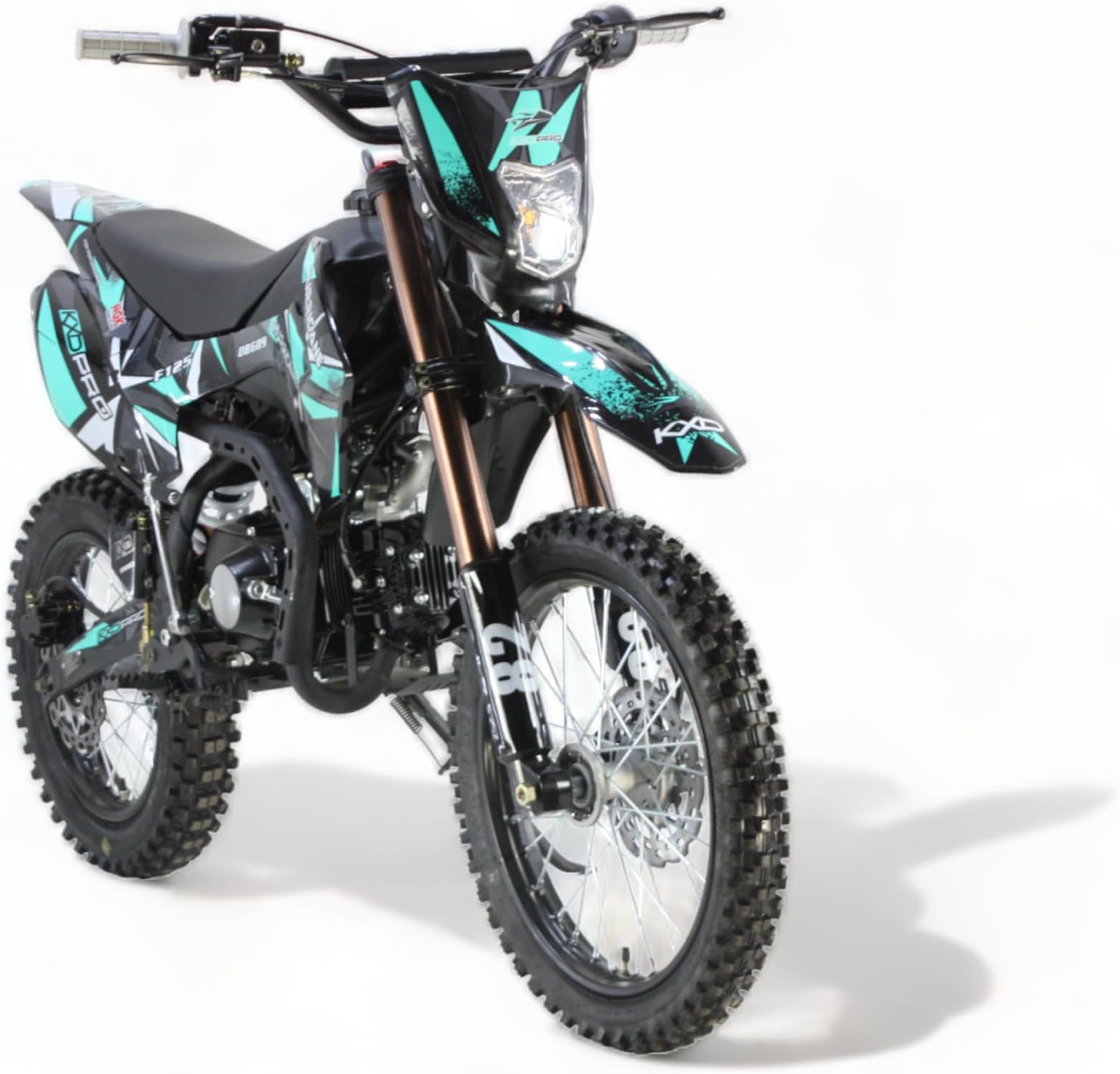 KXD 609K 125cc 17"/14" 4T with Headlight Dirt Bike Children CrossBike ...