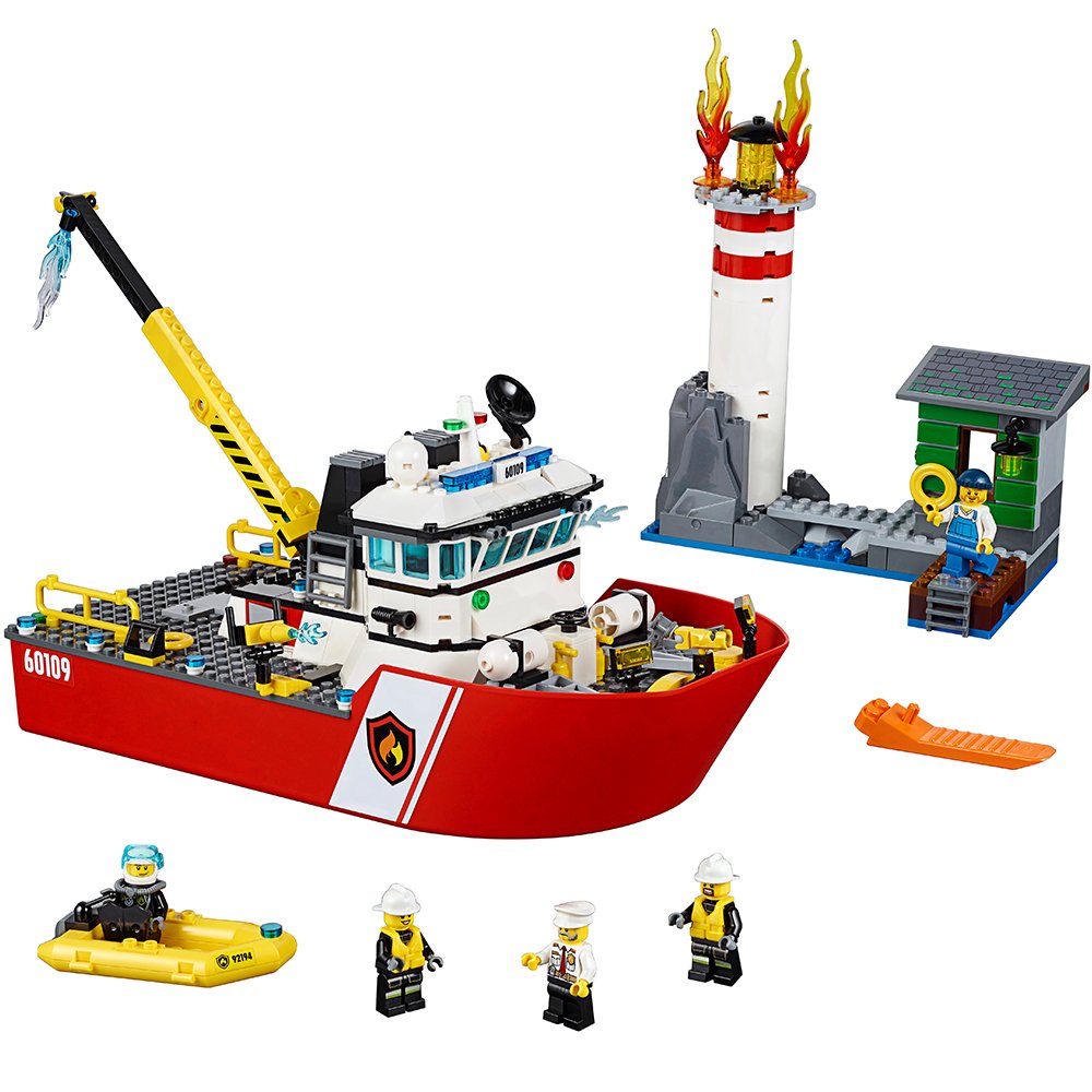 Buy Lego City Fire Boat 60109 Online at Low Prices in India - Amazon.in