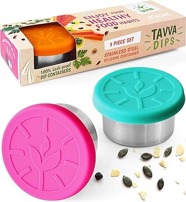 Amazon.com: Everusely Stainless Steel Food Containers With Lids ...