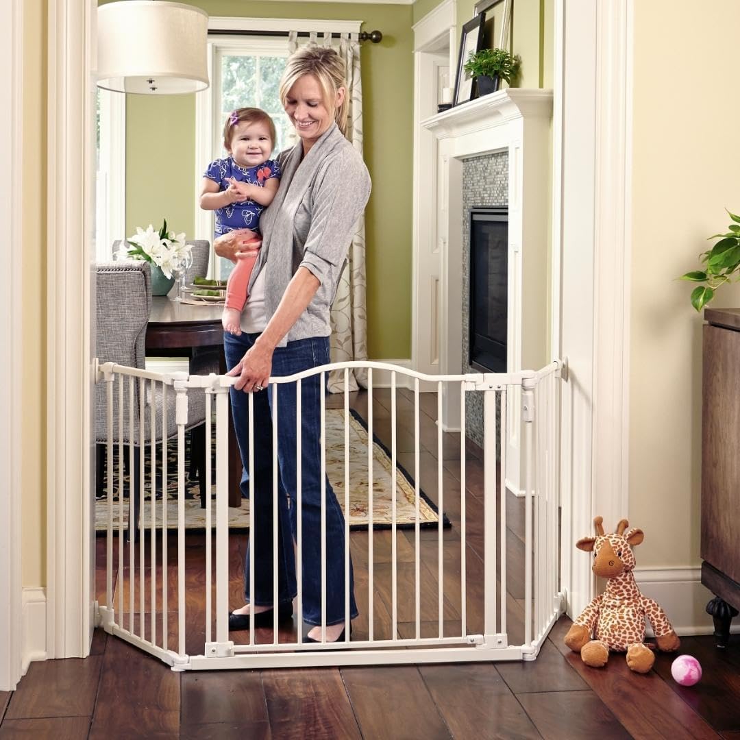 Amazon.com: Munchkin® Wood and Steel Baby Gate Extension, 11" : Baby