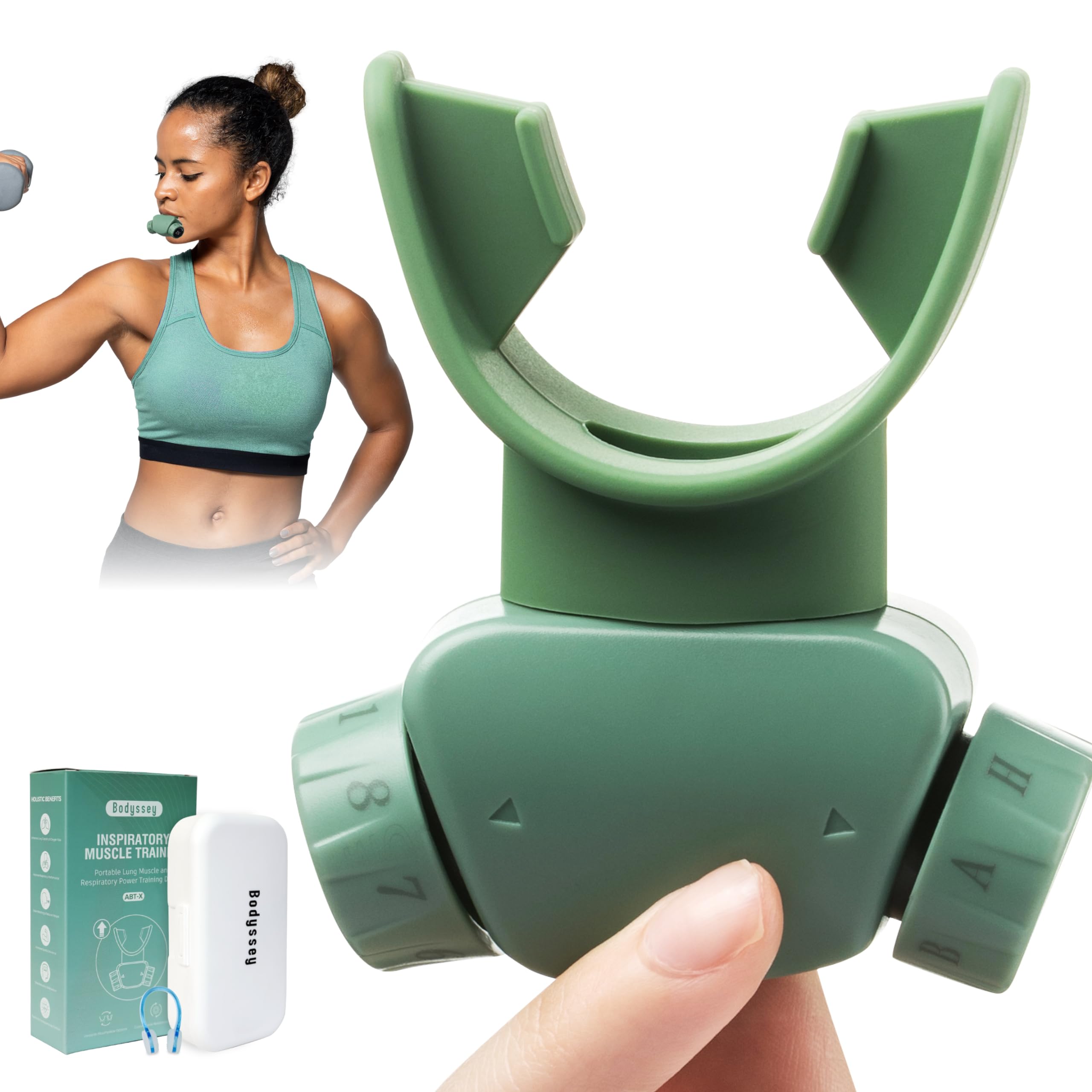 Buy Bodyssey Adjustable Respiratory Trainer, Handheld Breathing ...