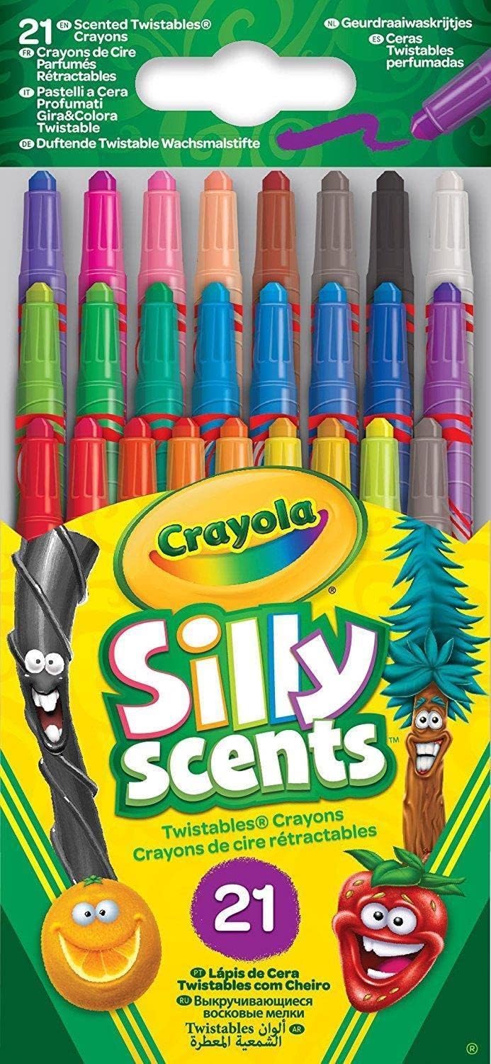 Amazon.com: Crayola Silly Scents Twistables Crayons, 12 Count, Coloring ...