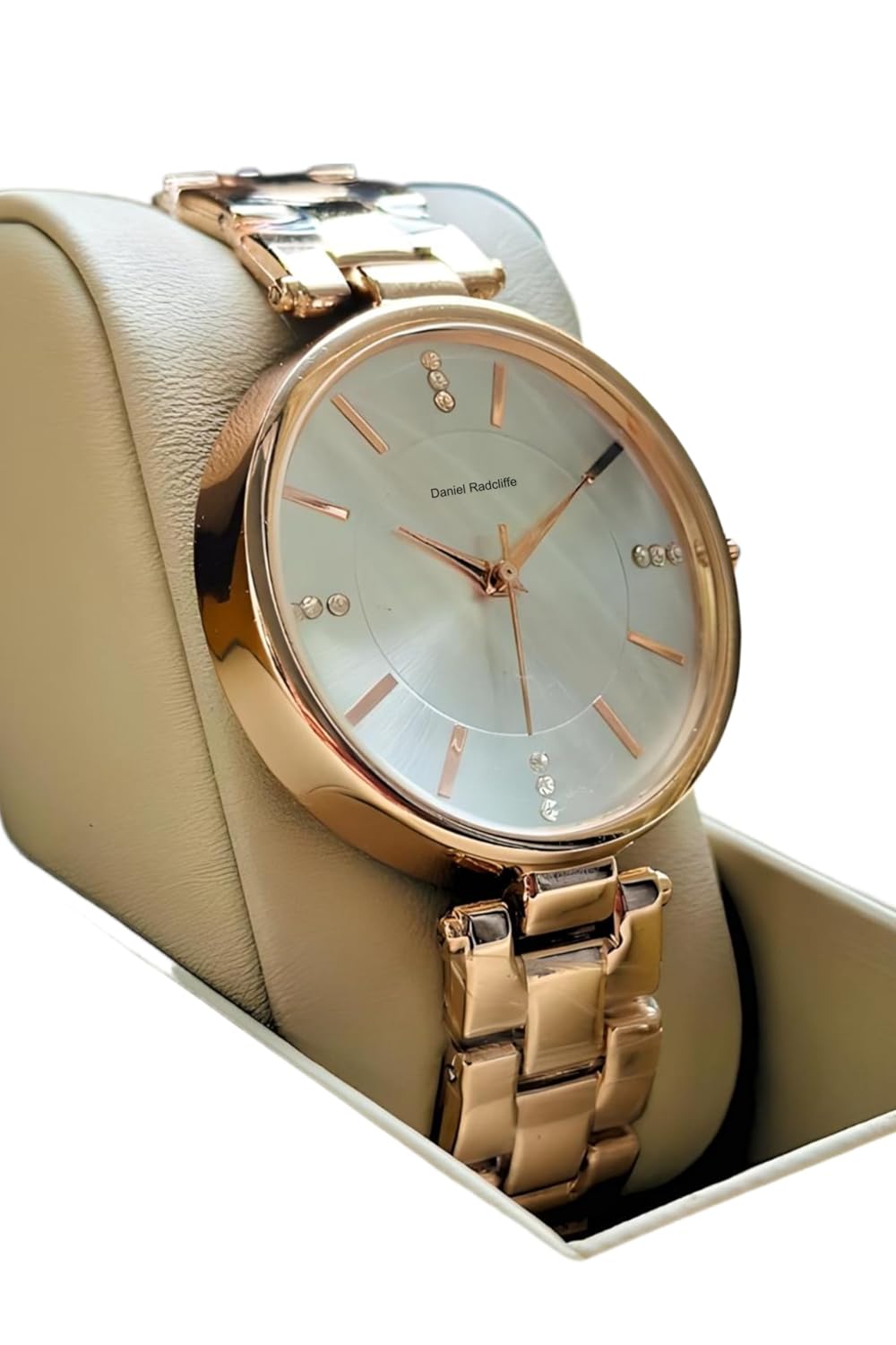 Buy AMERICANVIBER Women Rose Gold Dial Stainless Steel Analog Watch ...
