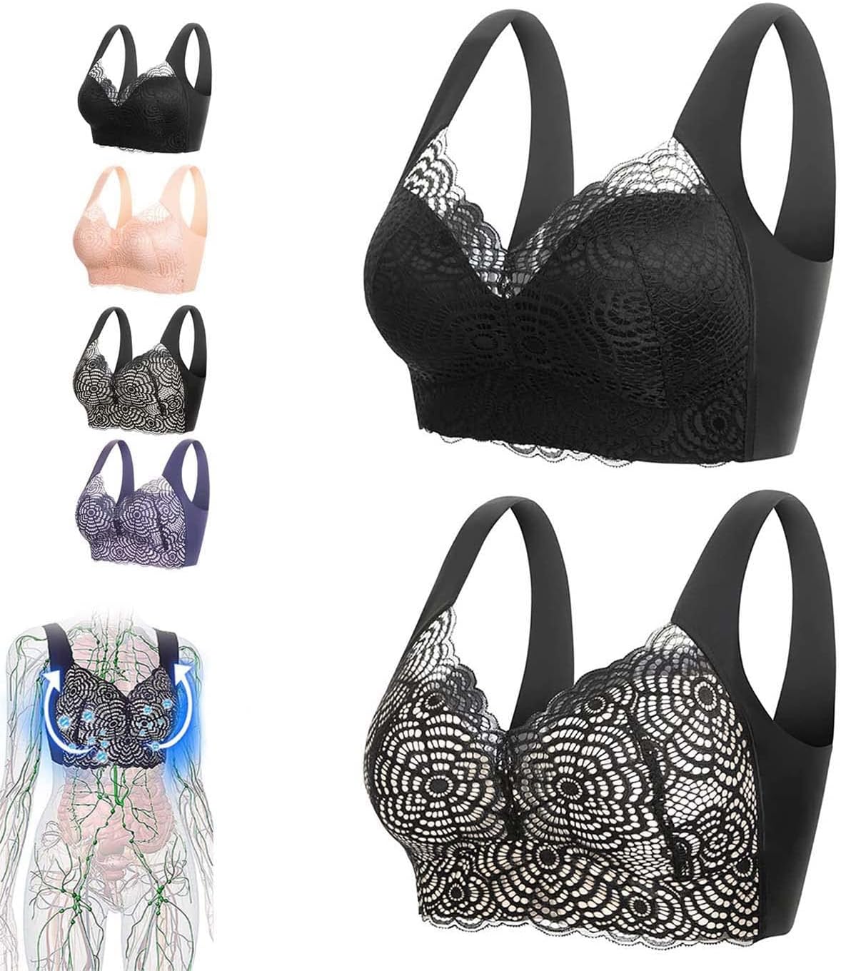 Lymphvity Detoxification and Shaping & Powerful Lifting Bra 2PCS ...