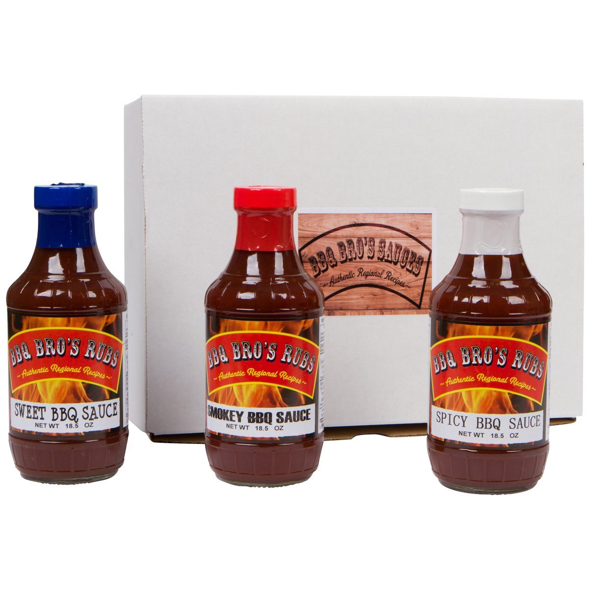 Amazon.com : BBQ BROS SAUCES (Sweet, Smokey & Spicy Style) - Ultimate ...