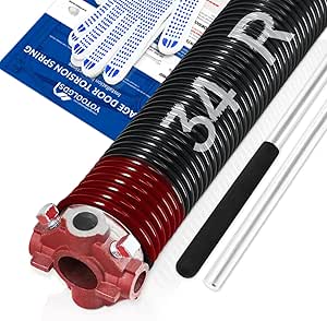Amazon.com: YoToolGDS Right Hand Wind（Red Cone）2" Garage Door Torsion ...